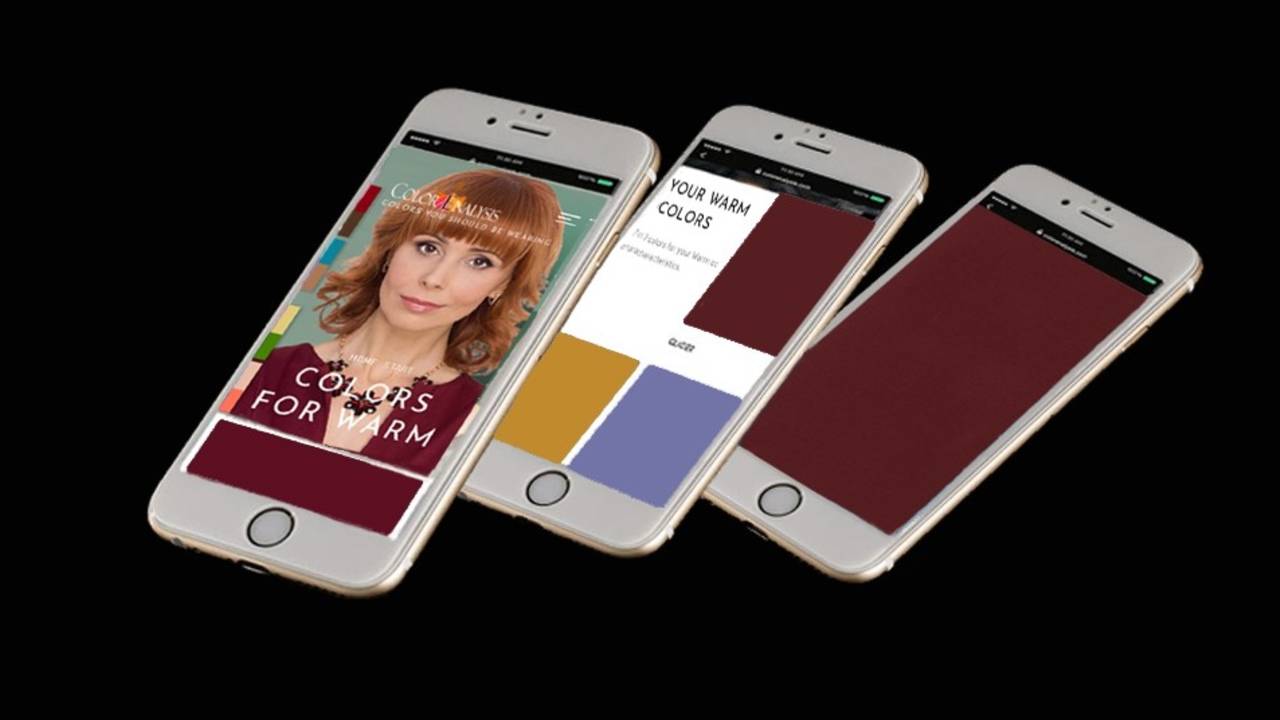 Color Swatches for your WARM color code; fabric and virtual swatches.