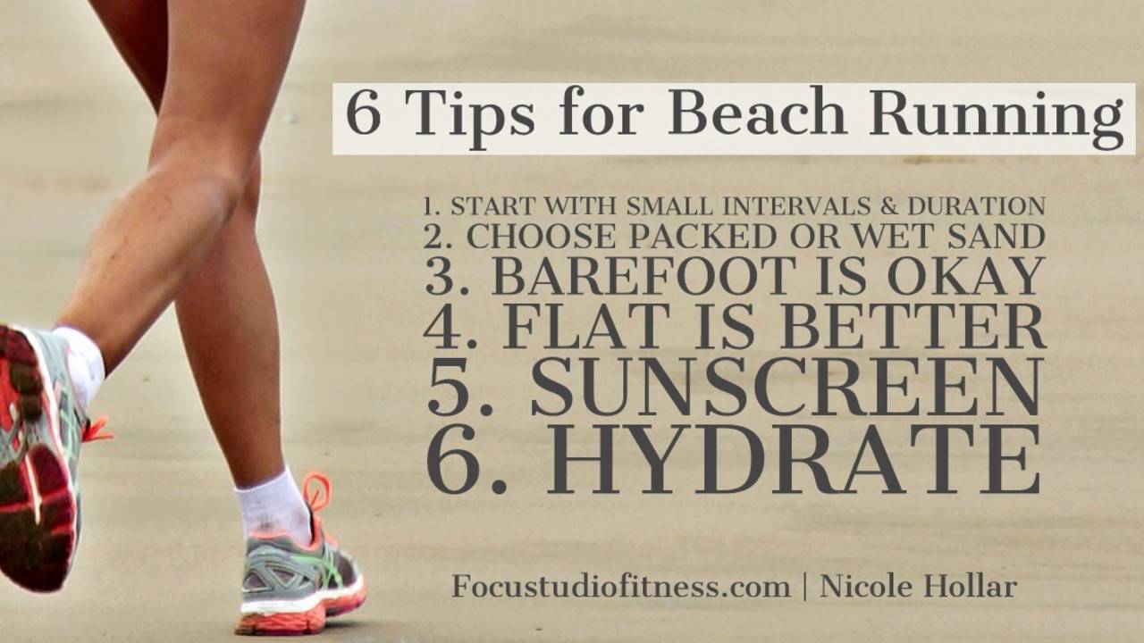 6 Tips for Beach Running