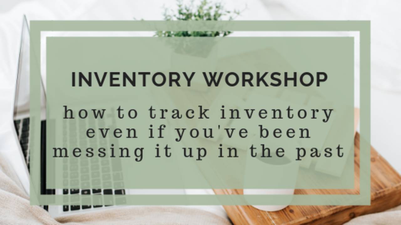 Inventory Workshop Registration