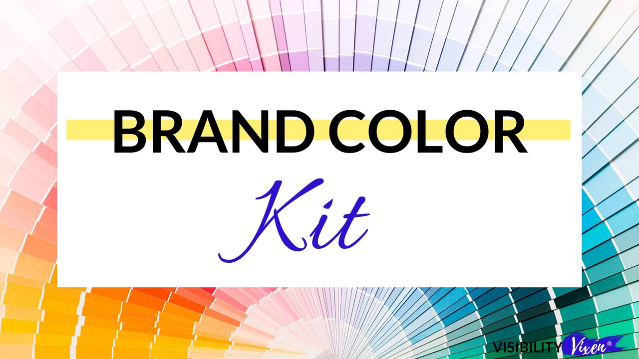Brand Color Kit Sales Page