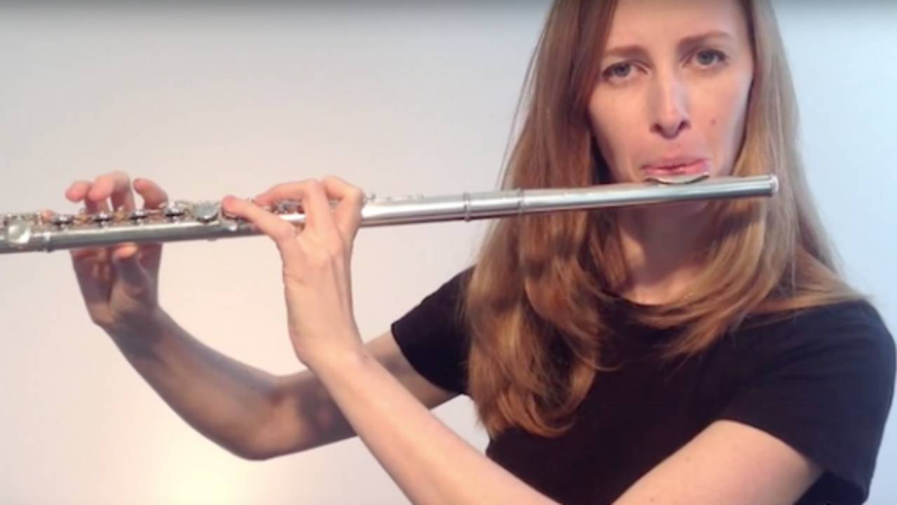 The Notes of Your First Song on the Flute