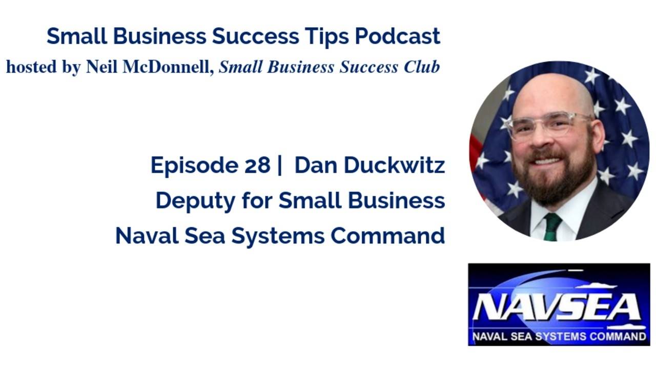 Dan Duckwitz | NAVSEA Deputy for Small Business