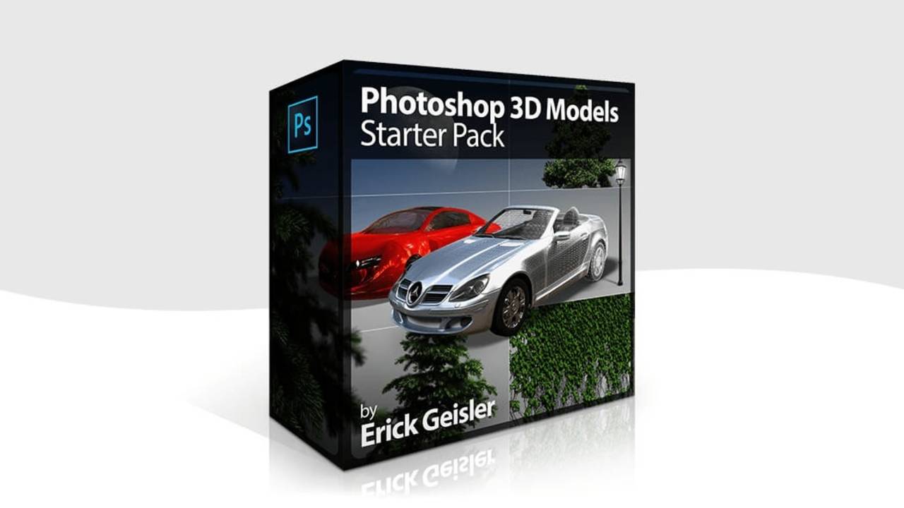 Photoshop 3D Models: Starter Pack