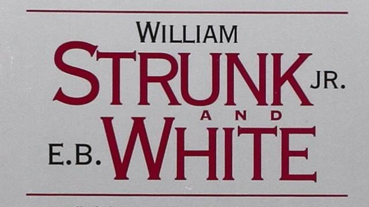 My take on Strunk and White: a personal story