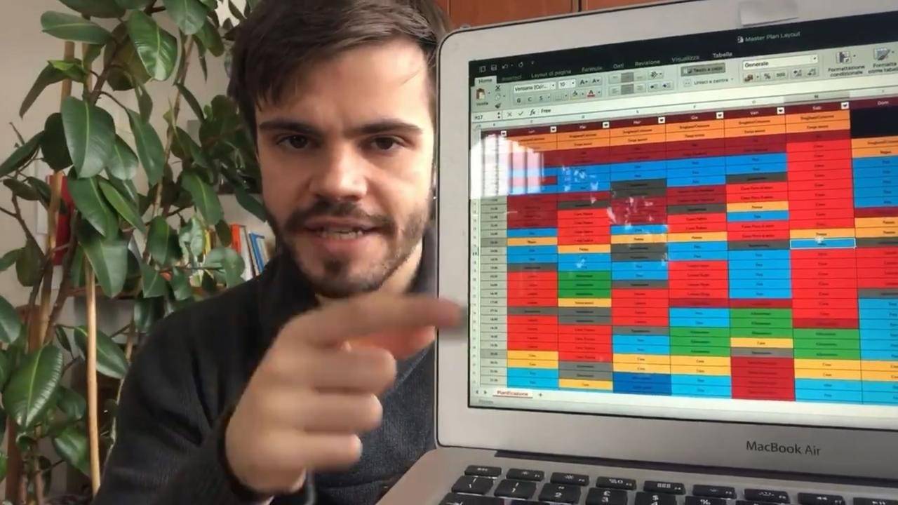 Come creare un MASTERPLAN con EXCEL