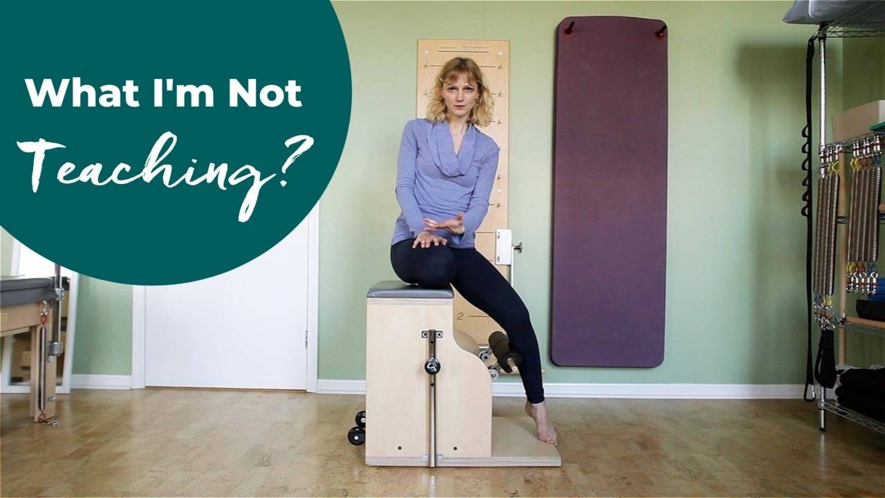 What I’m Not Teaching