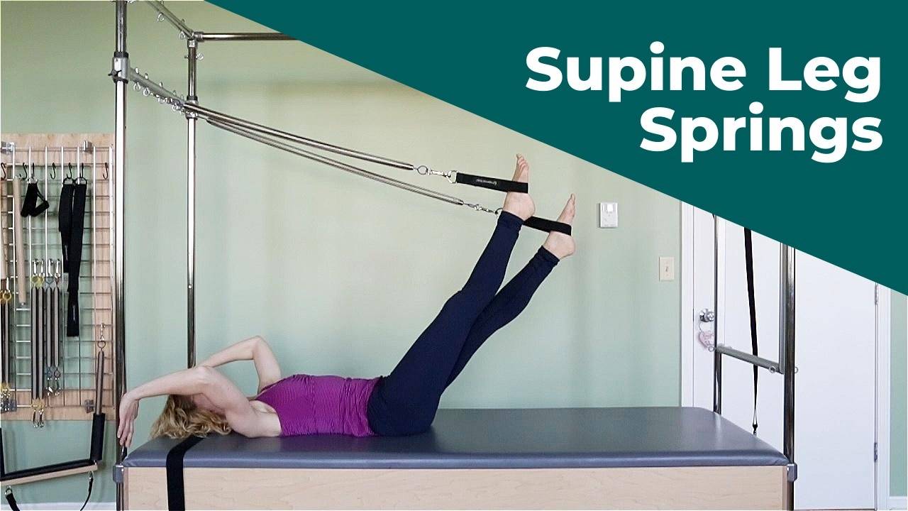 How To Keep Lumbo-Pelvic Alignment in Supine Leg Springs