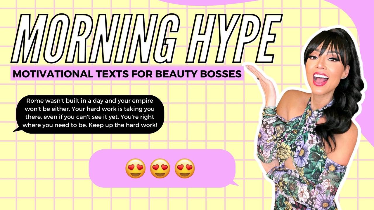 Morning Hype Motivational Texts