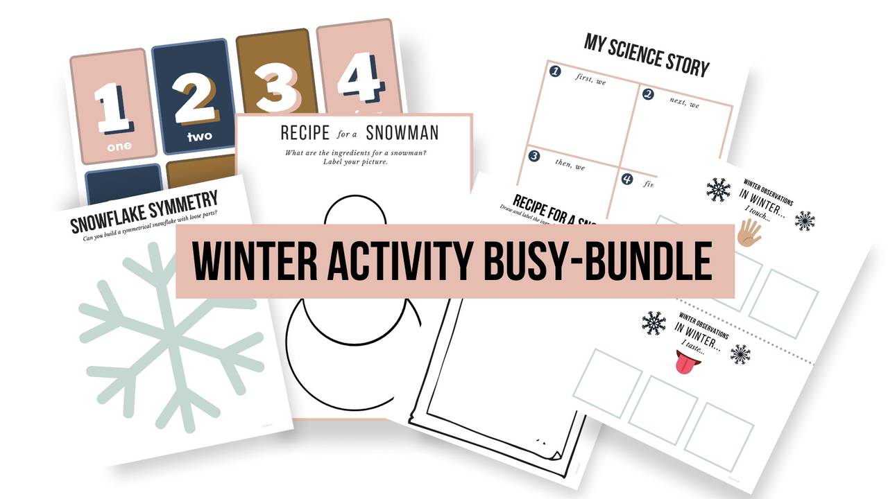 Winter Activity Busy-Bundle