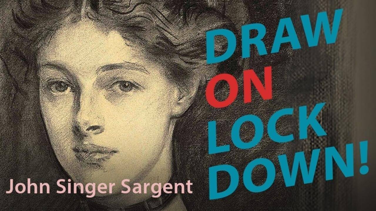 Portrait Drawing Master Copy - John Singer Sargent