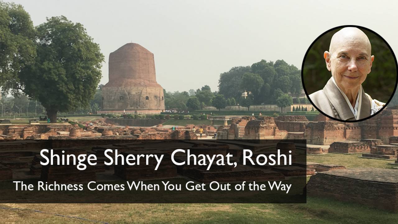 The Richness Comes When You Get Out of the Way with Shinge Roshi
