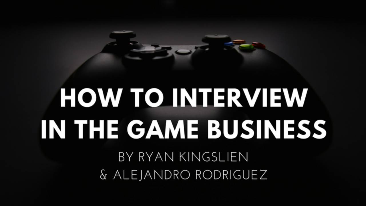 How to Interview in the Game Business EBOOK