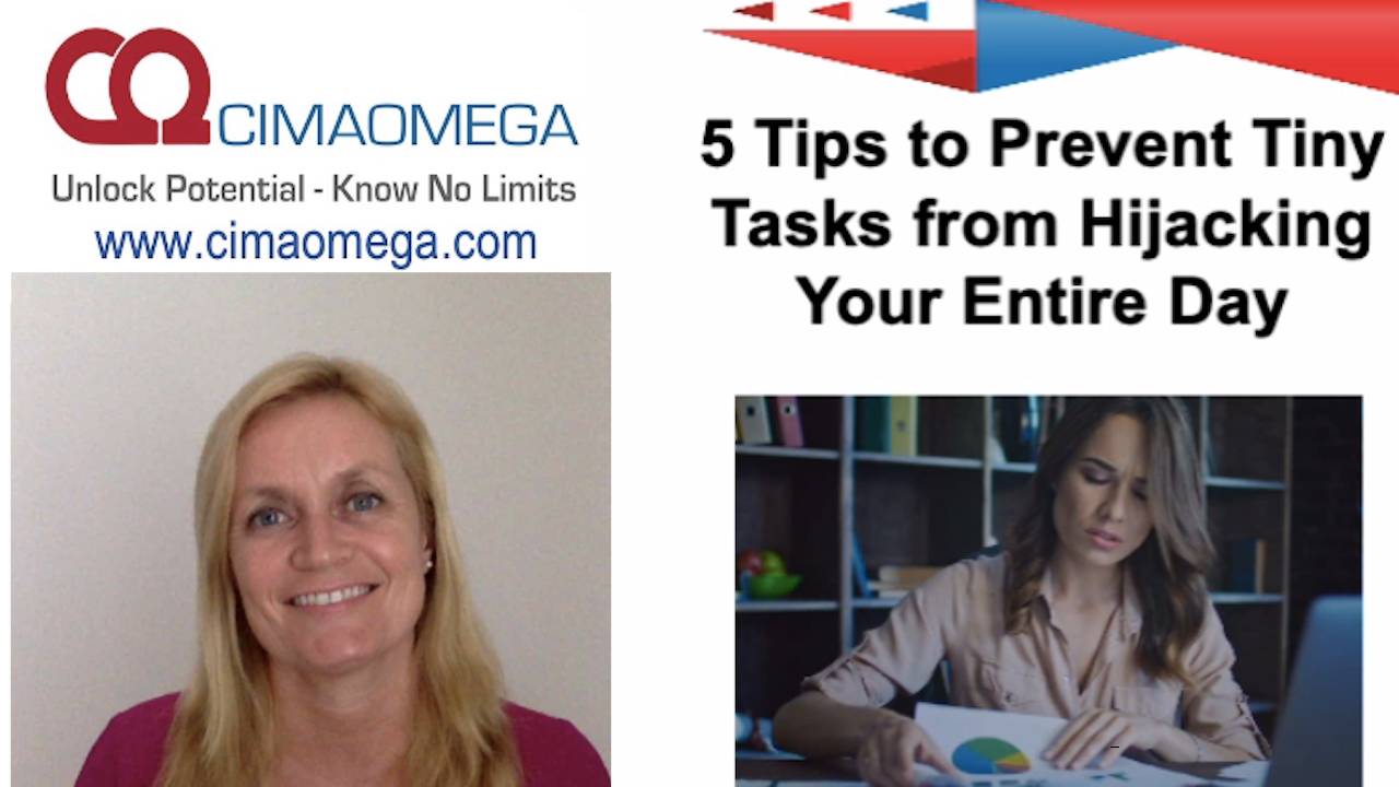 5 Tips to Prevent Little Tasks from Hijacking Your Entire Day