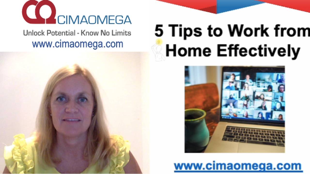 5 Tips To Work From Home Effectively
