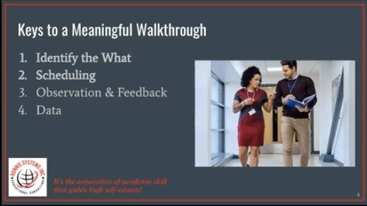 A Principal’s Guide to Classroom Walkthroughs and Observations