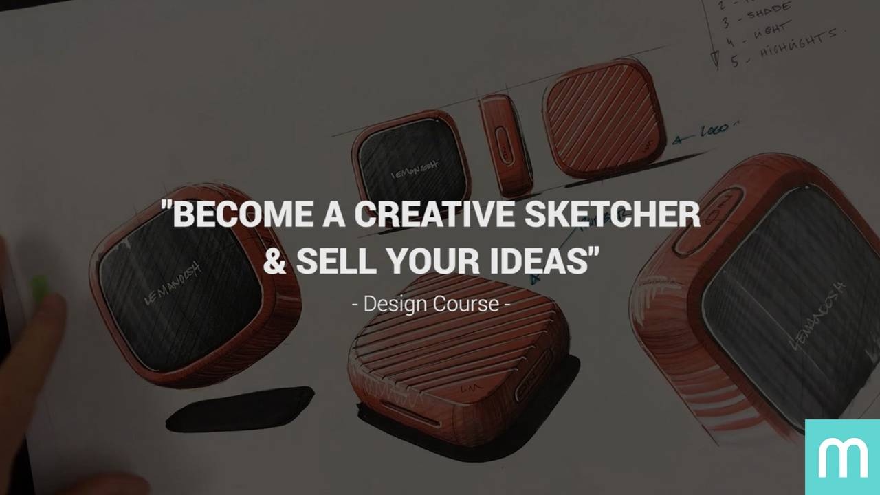 Become a Creative Sketcher & Sell your ideas - leManoosh Course