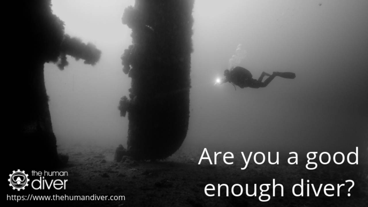 Are you a good enough diver?