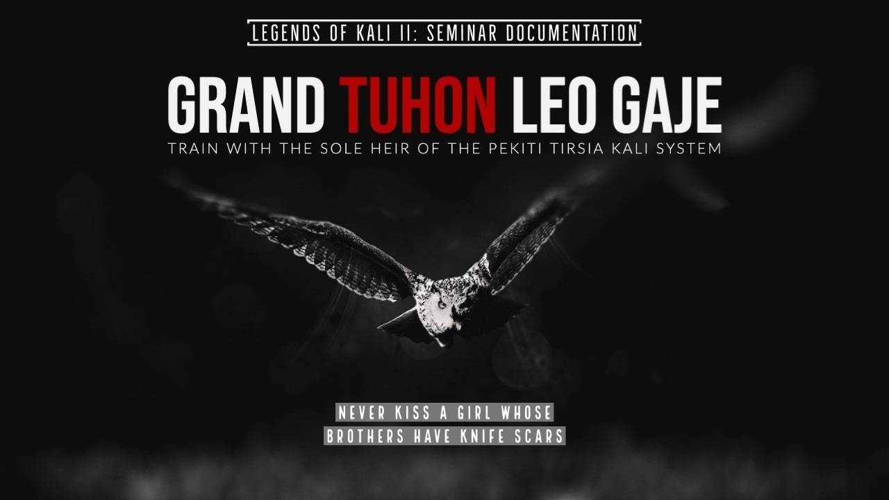 Grand Tuhon Leo Gaje Pekiti Tirsia Kali Filipino Martial Arts