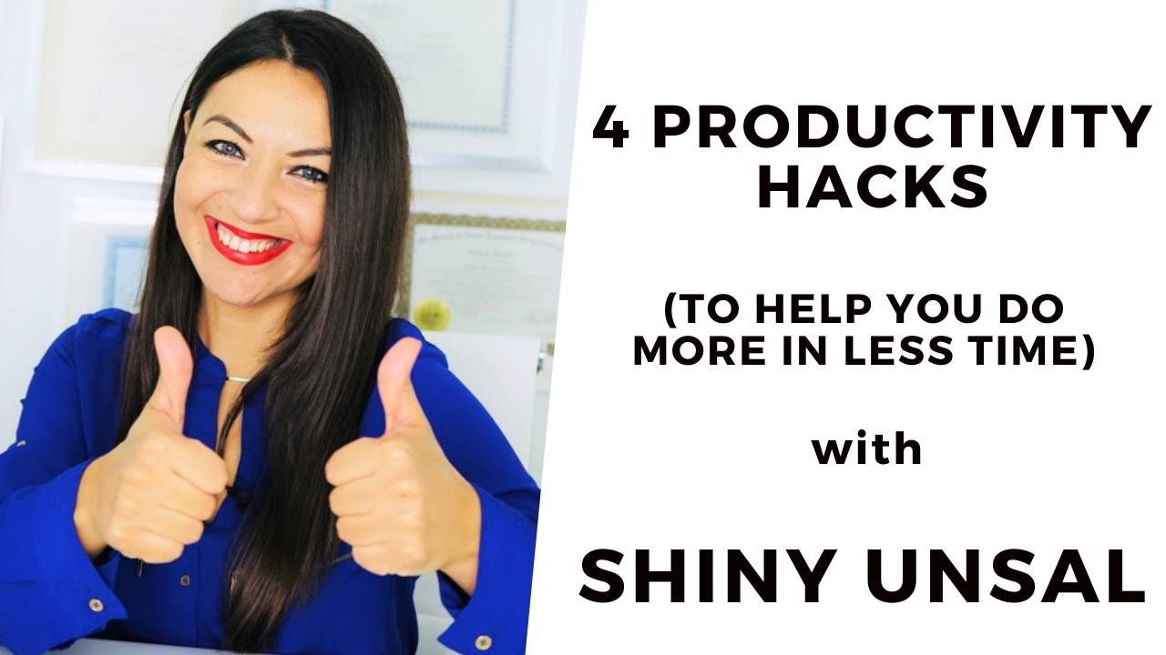 4 Productivity Hacks How To Do More In Less Time