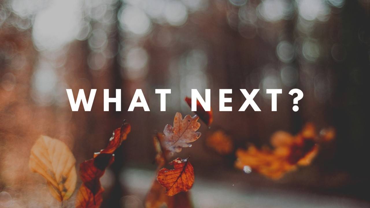 What next?
