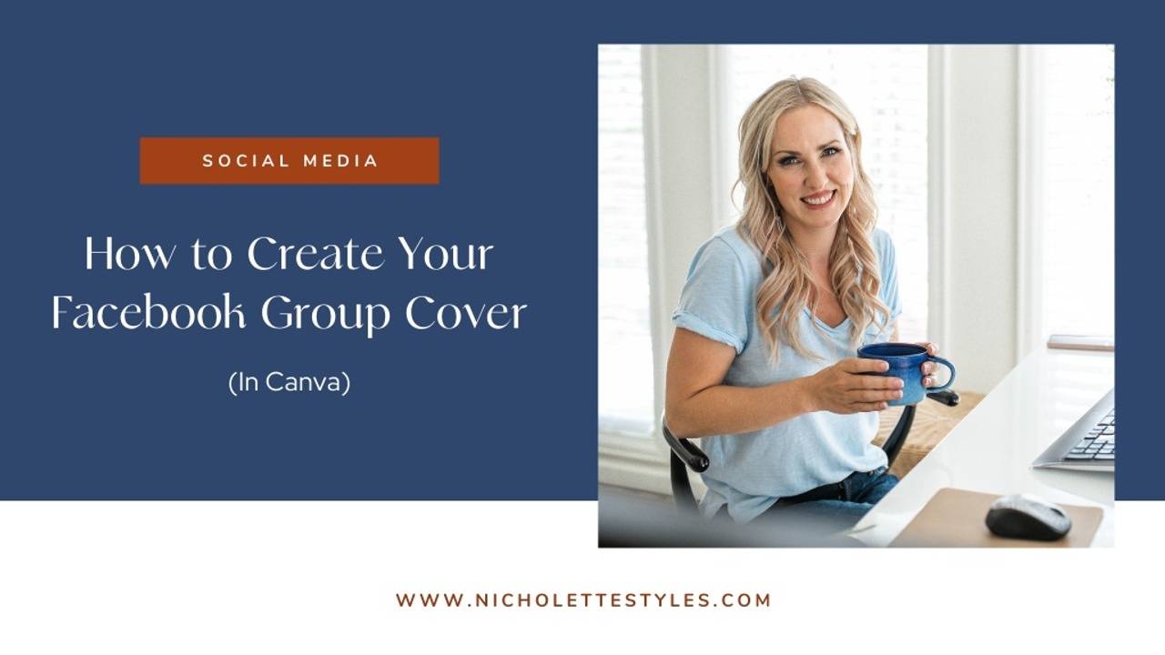 How to create your Facebook Group Cover in Canva
