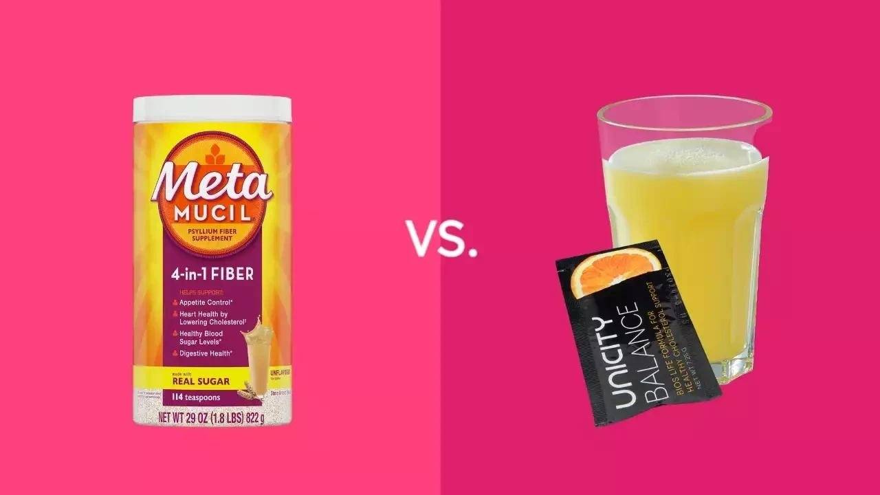 Metamucil Fiber vs. Unicity Balance: Which is better?