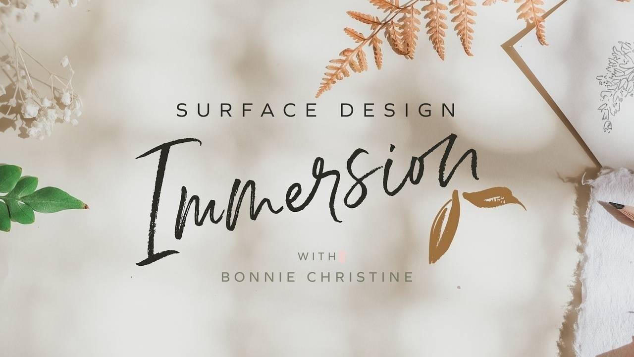 Surface Pattern Design Immersion