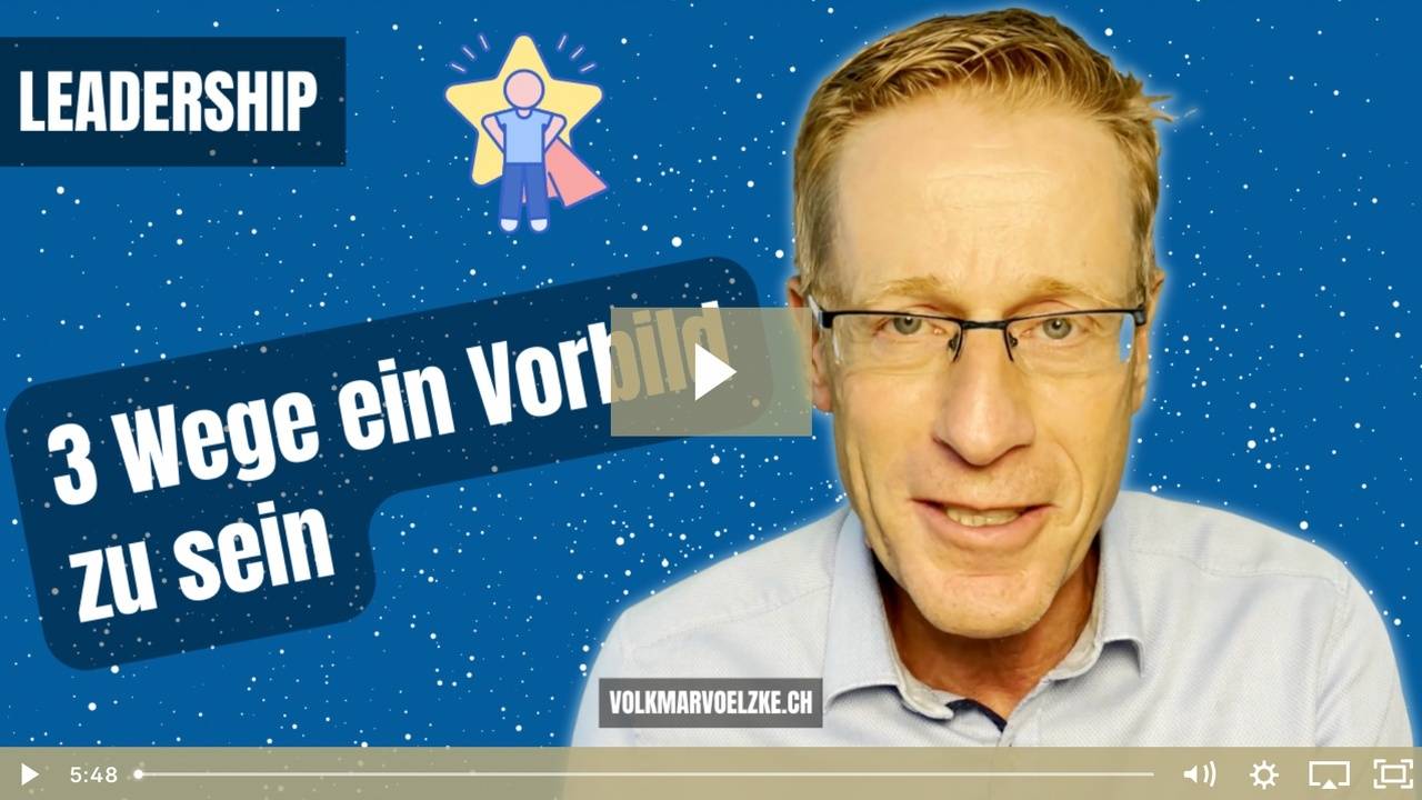 🔆 3 Wege ein Vorbild zu sein