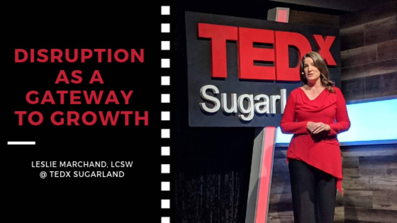 TEDx talk on disruption as a gateway to growth