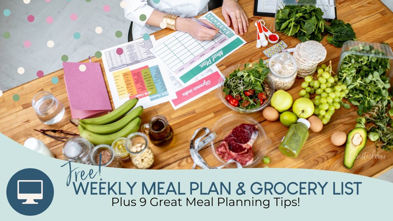 Weekly Meal Planner & Grocery List