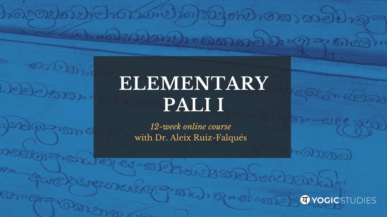 PALI 101 | Elementary Pali I