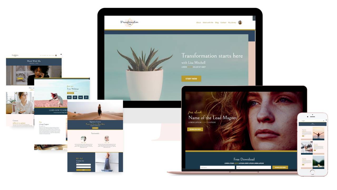 Transformation DIY Template Pack