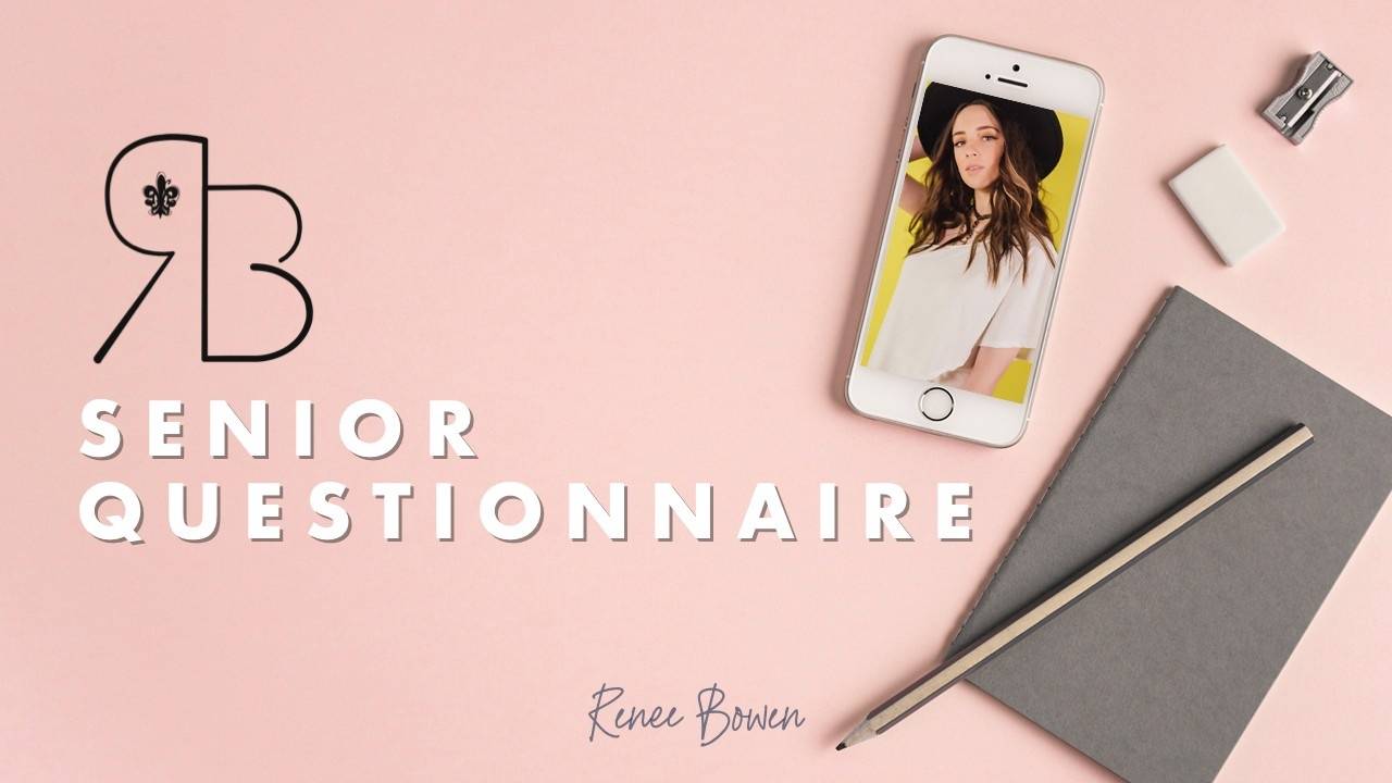 Senior Photography Questionnaire