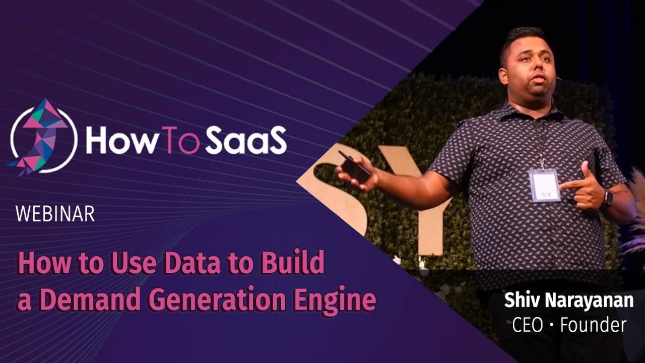 How to Use Data to Build a Demand Generation Engine