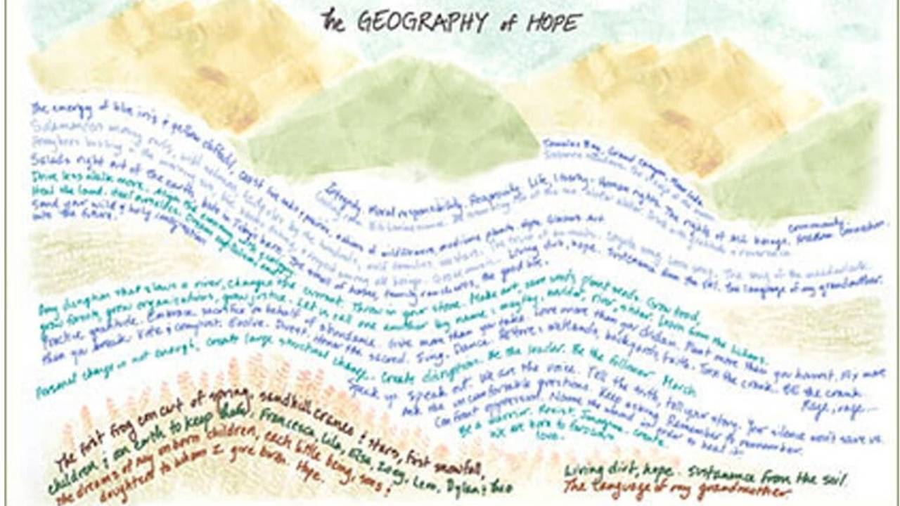 Envisioning a Geography of Hope