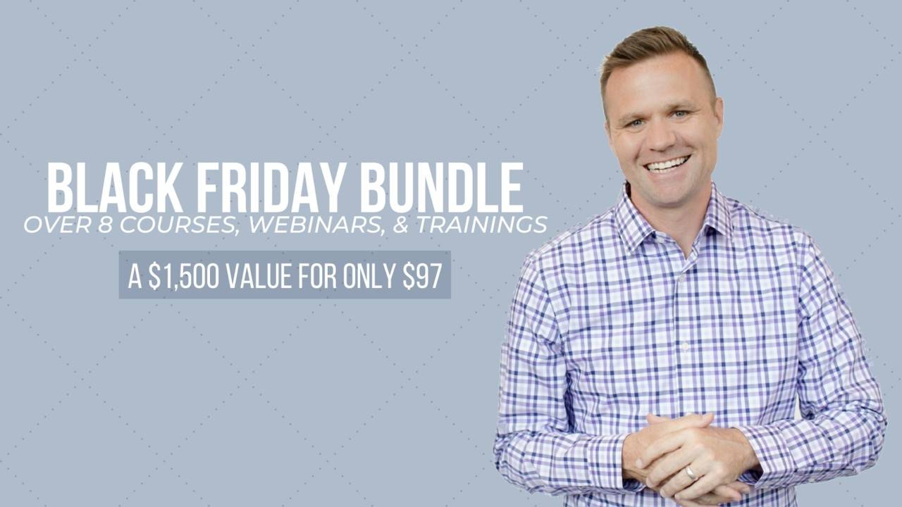 Black Friday thru Cyber Monday Special