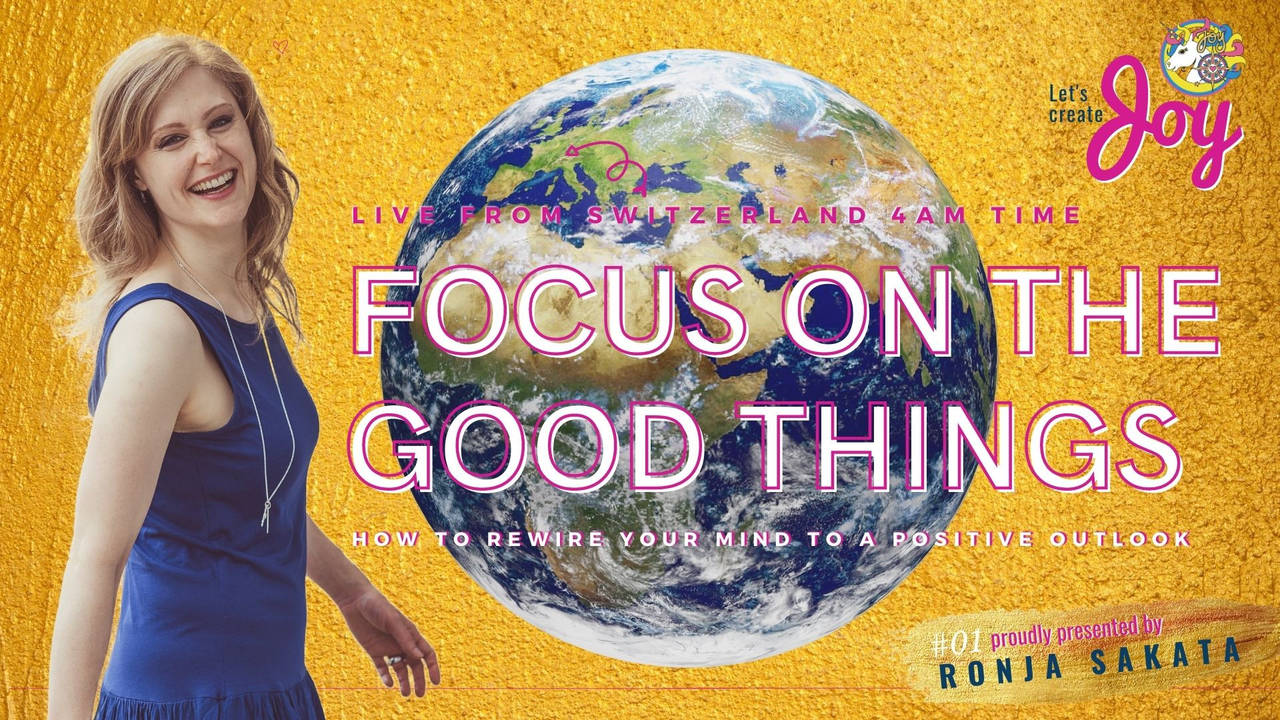 Looking out for the good things in life