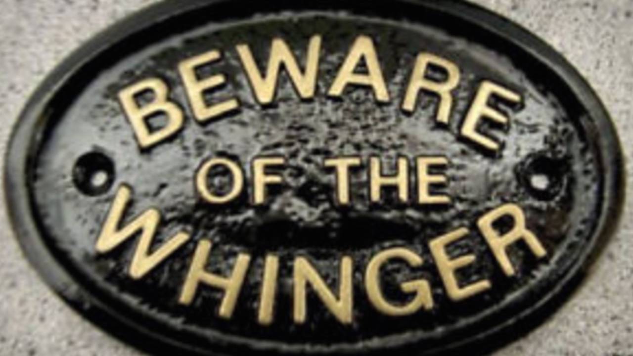 The gift of a so called 'whinger'
