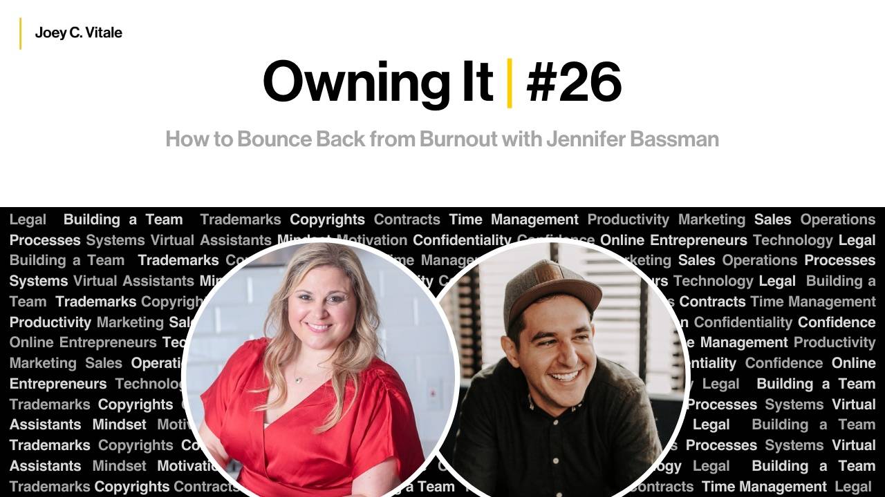 Episode 26: How to Bounce Back from Burnout with Jennifer Bassman