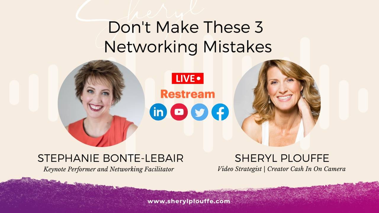 Don't Make These 3 Networking Mistakes with Stephanie Bonte-Lebair