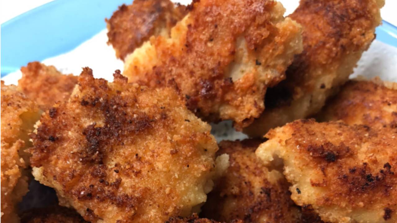 Healthy chicken nuggets