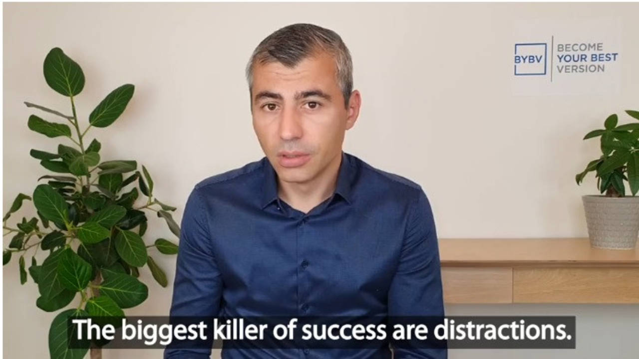 The Biggest Killer Of Success Is Distractions