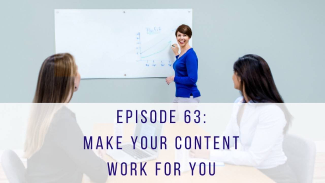 Make Your Content Work For You | Lianne Kim | Podcast