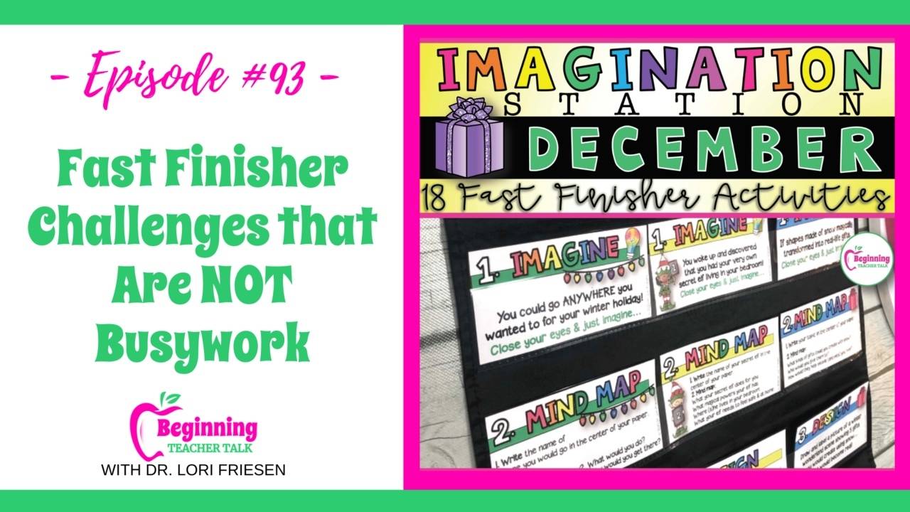 Fast Finisher Challenges: The Imagination Station