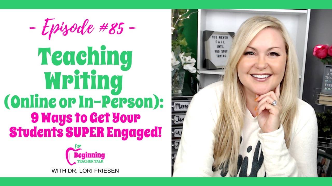 Teaching Writing to Elementary Students (Online or In-Person)