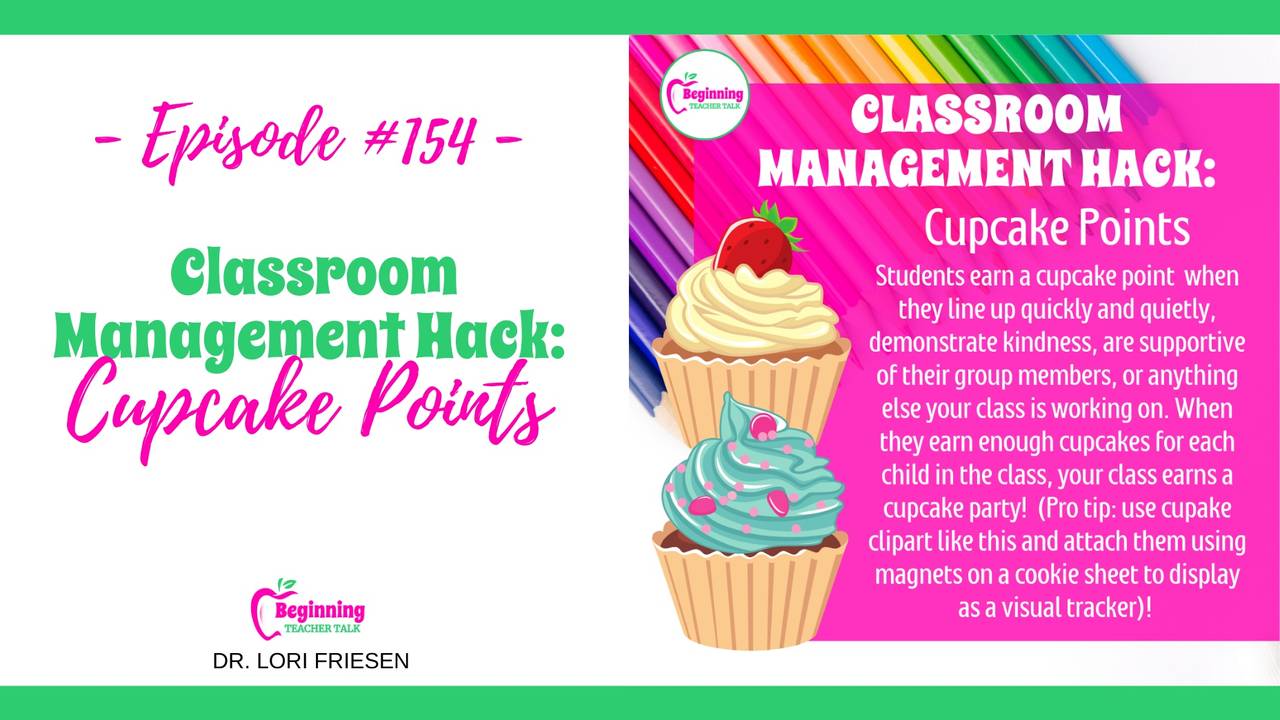 Cupcake Points: Classroom Management Hack