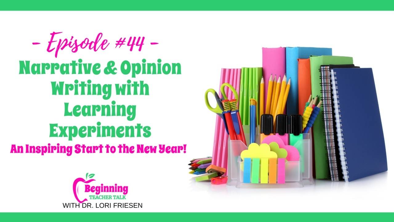 Narrative and Opinion Writing with Learning Experiments