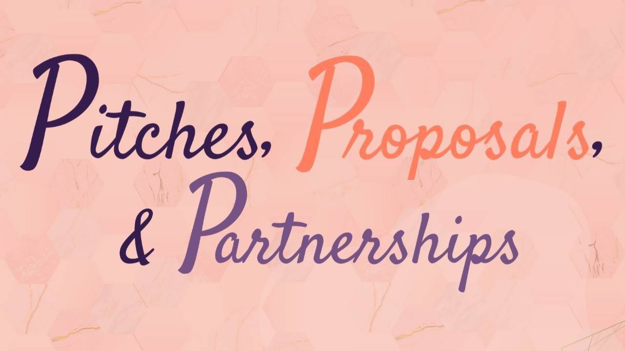Pitches, Proposals, and Partnerships Enrollment Page