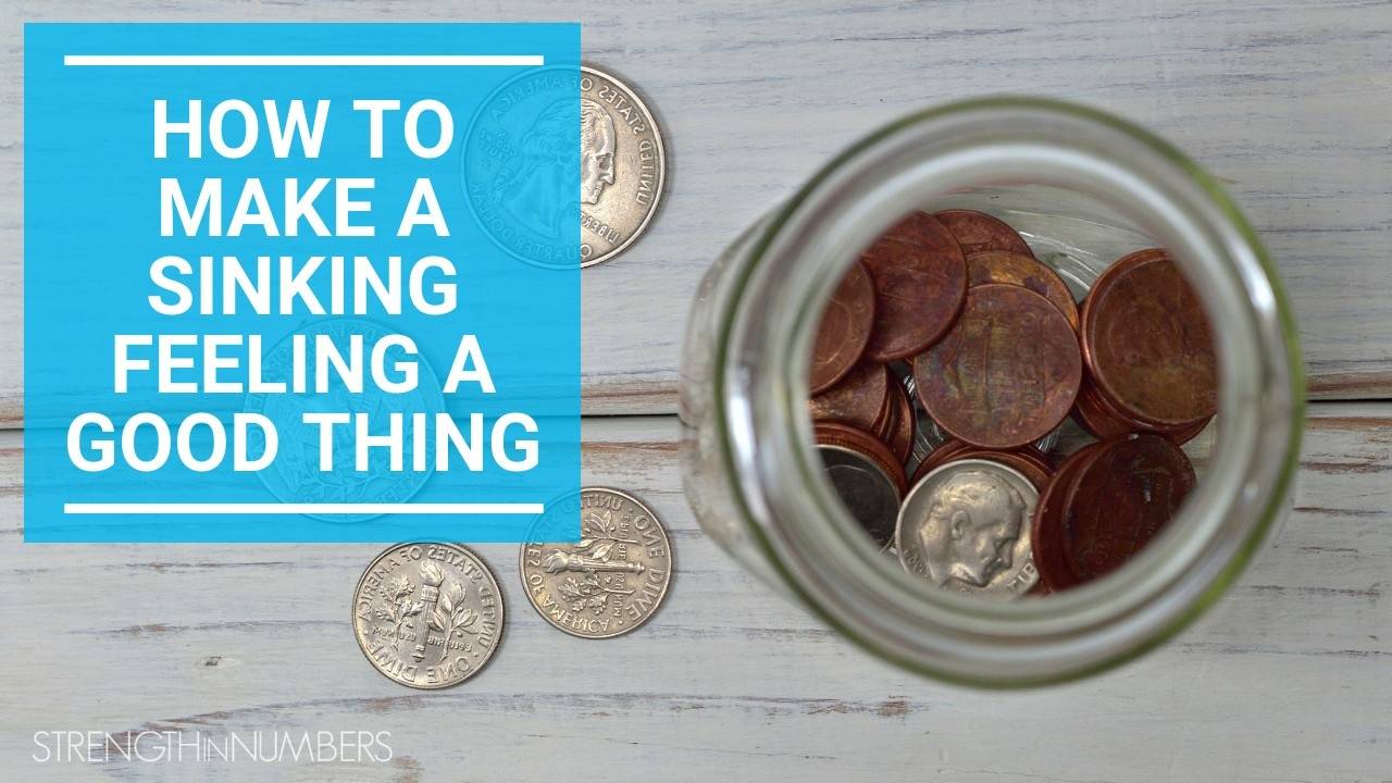 How to Make a Sinking Feeling a Good Thing - Strength in Numbers