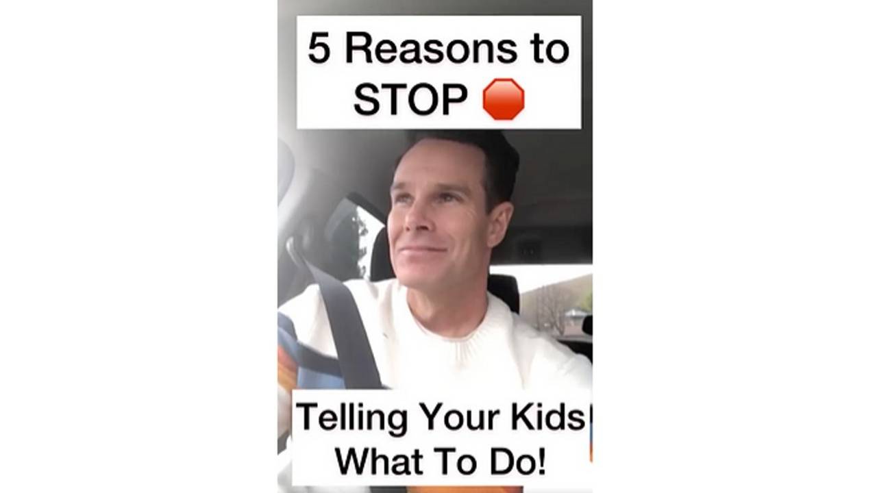 Stop🛑 Telling Your Kids What To Do!
